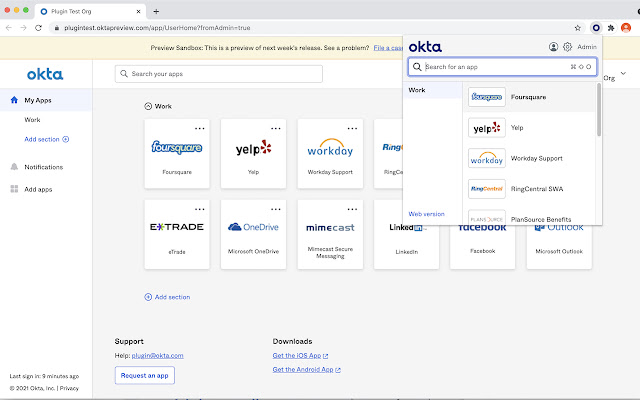 Okta Browser Plugin Chrome Extension download for free