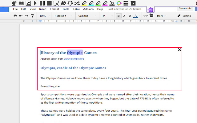 Screenshot reader Chrome Extension for Free